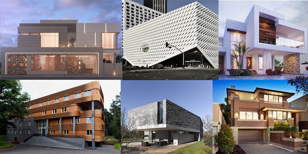 Modern facade design - Dano