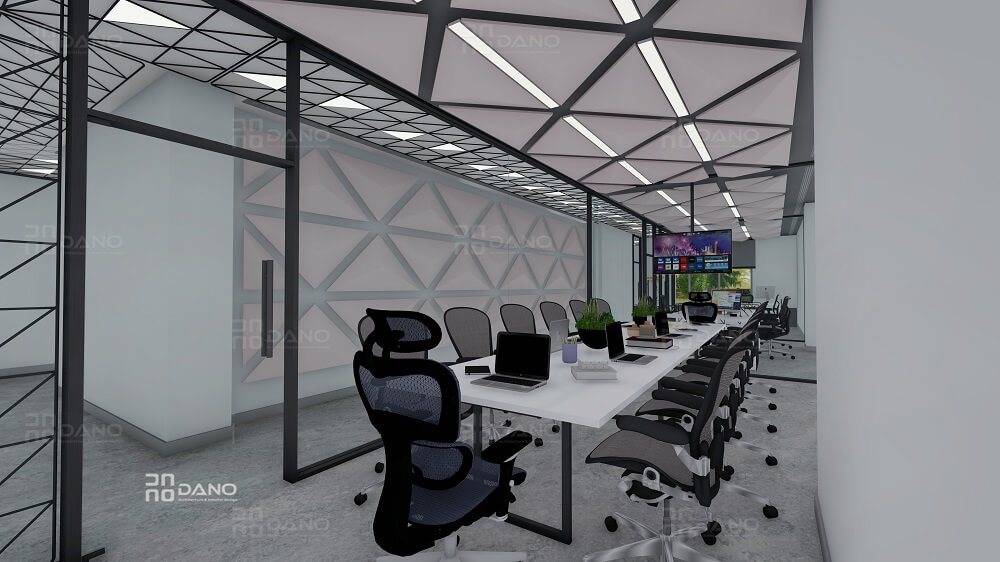 Steel company office design - Dano