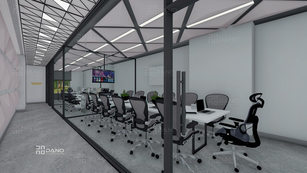 Steel company office design - Dano